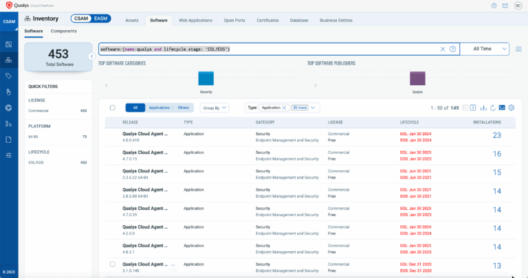 End-of-Support Qualys Cloud Agent Versions for 2026 | Qualys Notifications