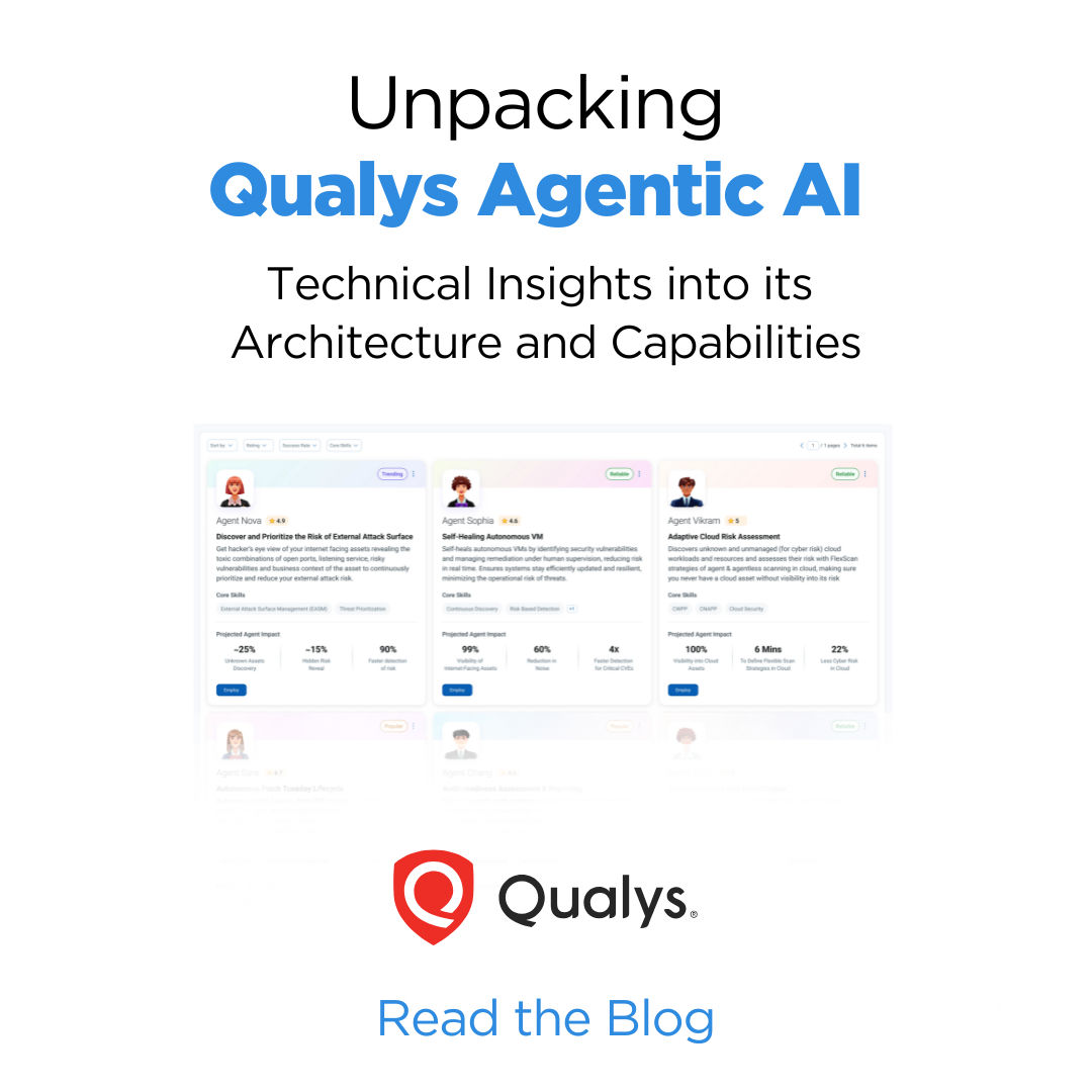 Qualys Agentic AI: Composable Architecture & Agentic Automation | Qualys