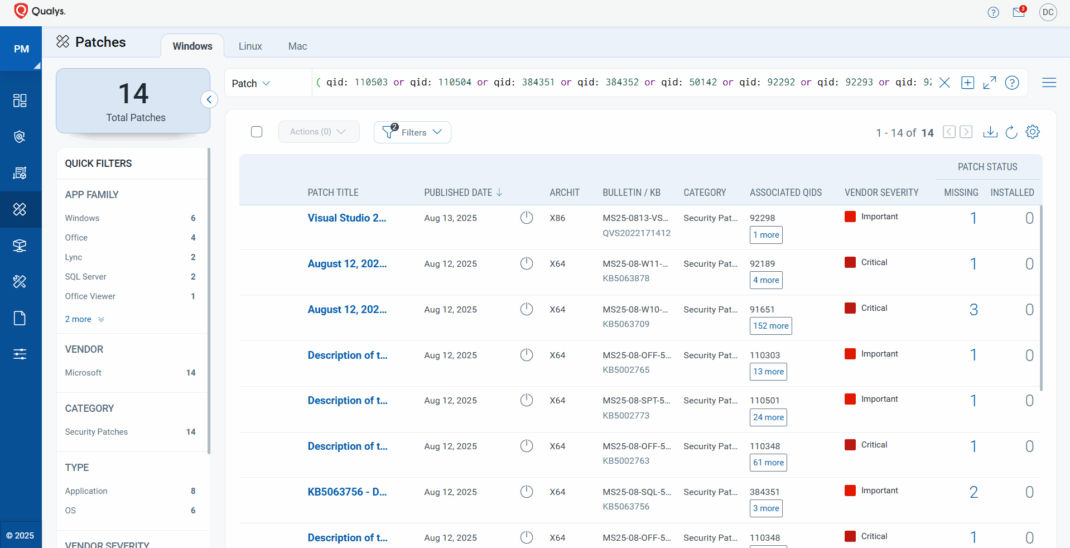 Microsoft and Adobe Patch Tuesday, August 2025 Security Update Review ...