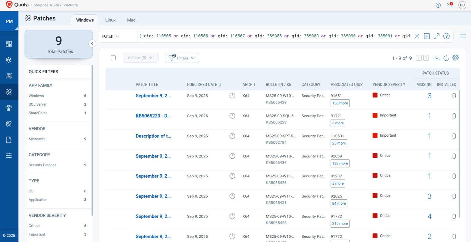 Microsoft and Adobe Patch Tuesday, September 2025 Security Update ...