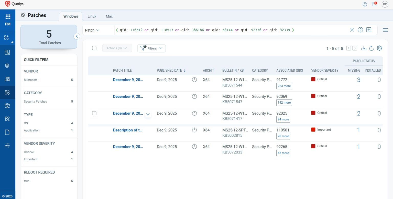Microsoft and Adobe Patch Tuesday, December 2025 Security Update Review ...
