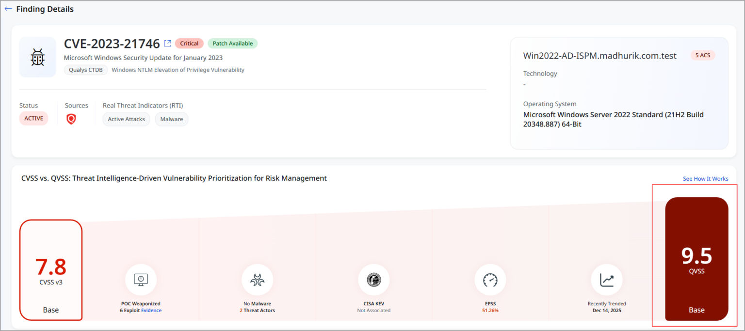 Qualys ETM Enhancements Part 1 - From QDS to QVSS to Fix the Most ...
