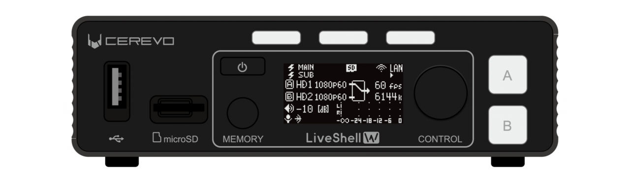 ライブ配信機器 LiveShell W の機能と特徴のご紹介 | キュリークリエイティブ