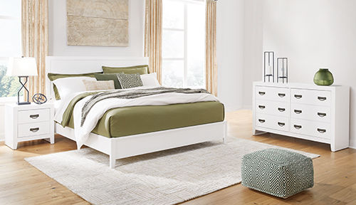 Queen size bed rent a center store