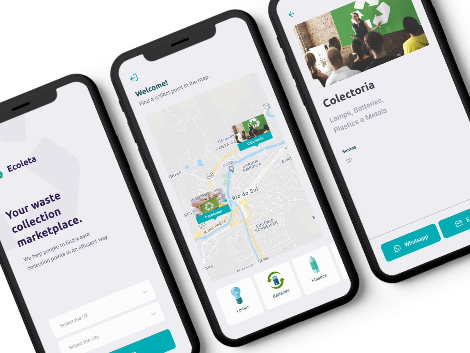 GitHub - rafaelmartins92/ecoleta: ♻️ Application developed based on the Next Level Week #01 from ...