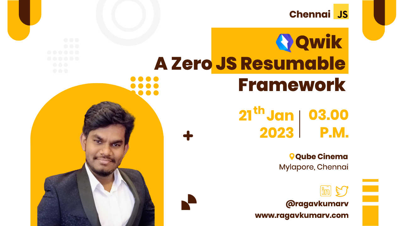 Qwik A Zero Js Resumable Framework