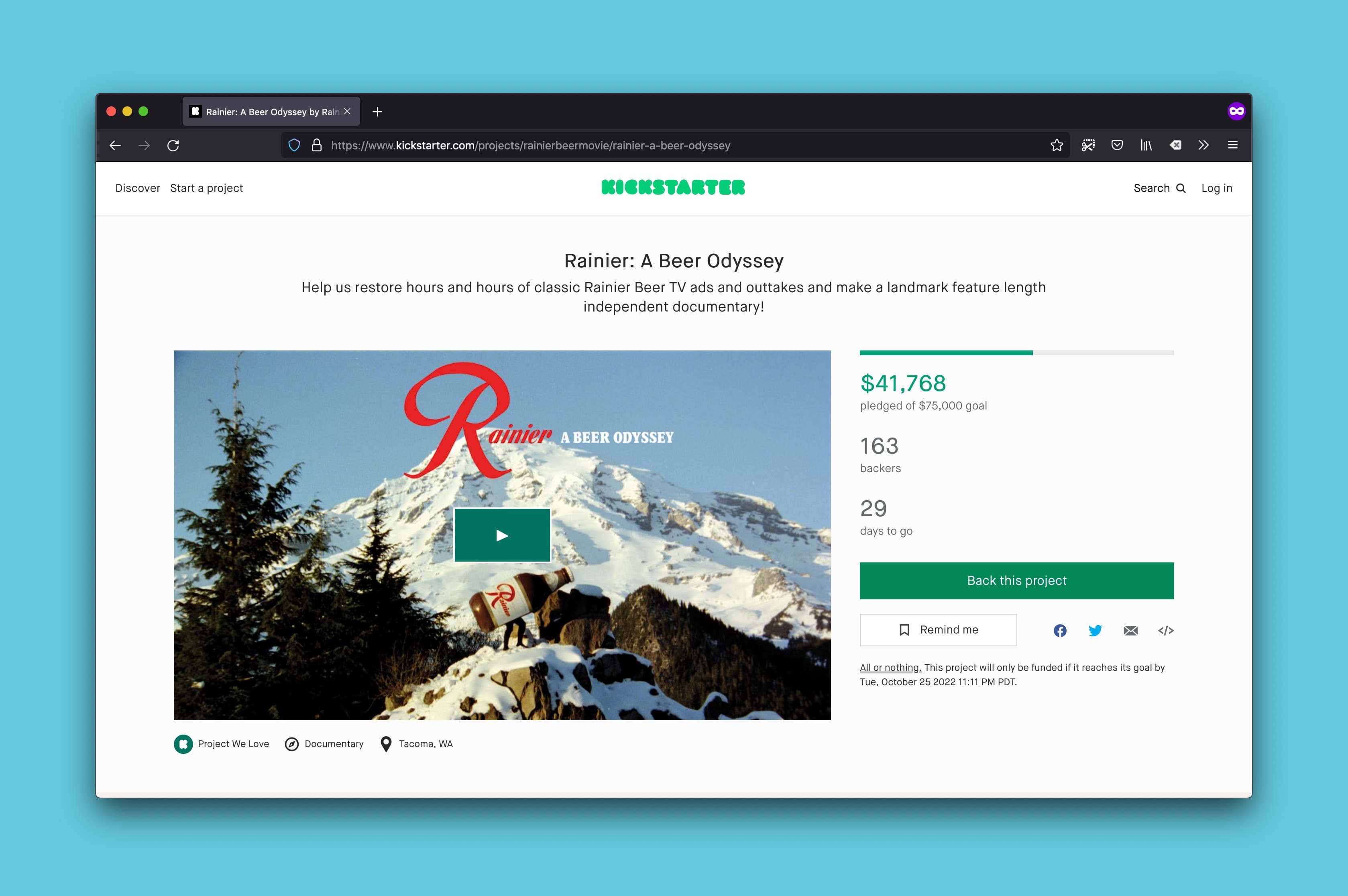 Home | Rainier Watch