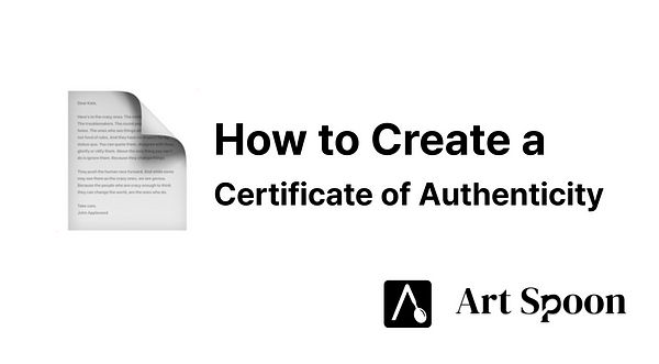 How to Create a Certificate of Authenticity: A Comprehensive Guide for ...
