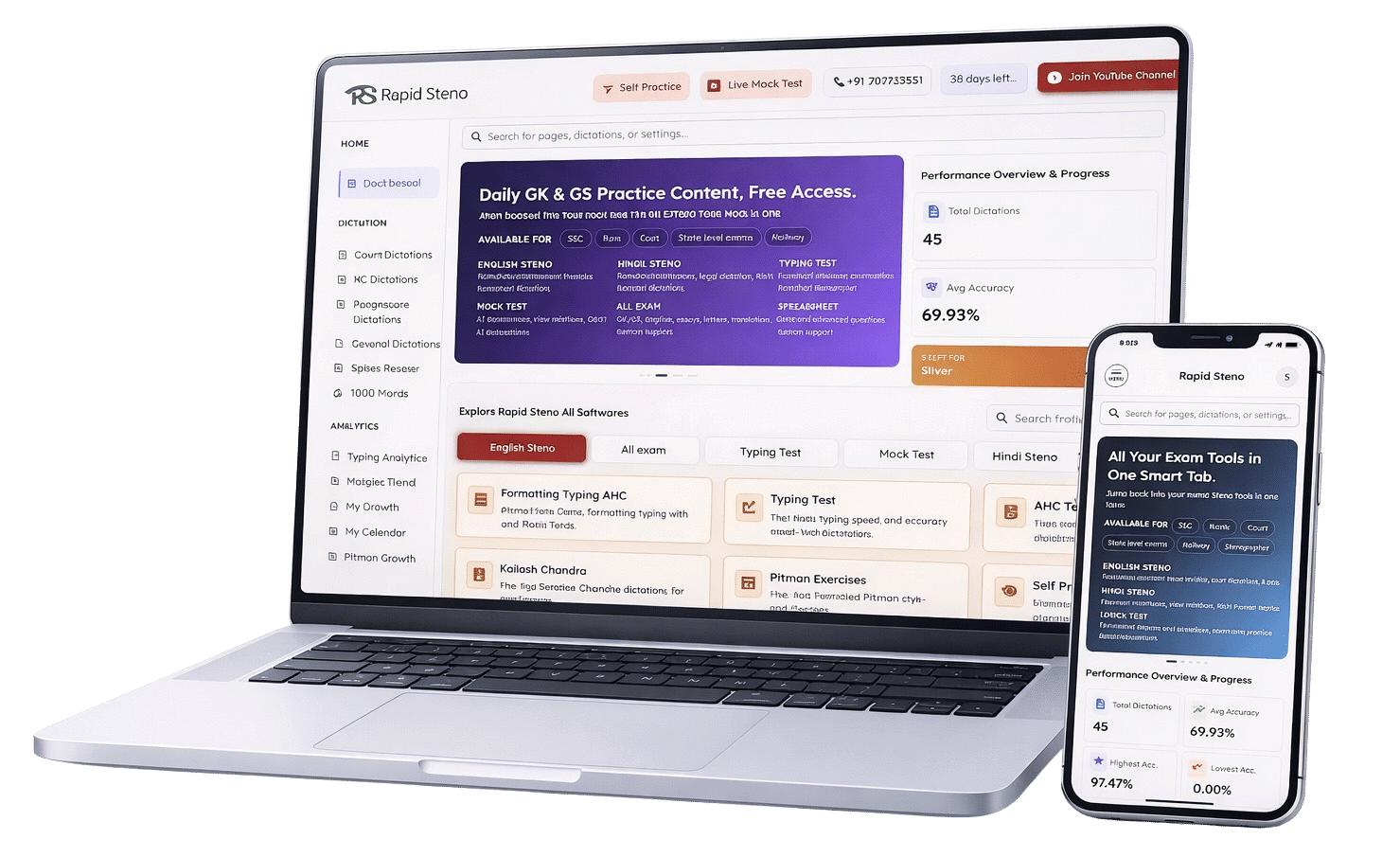 Best Shorthand Software In India | Rapid Steno