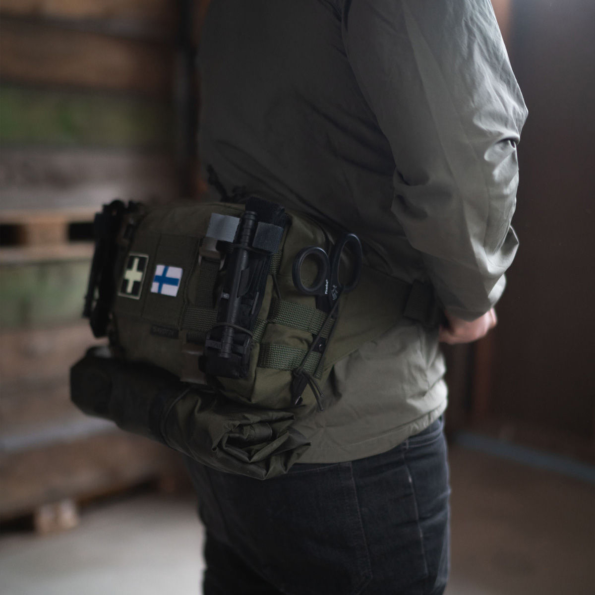 Savotta Askare Hip Pack - Olive Green