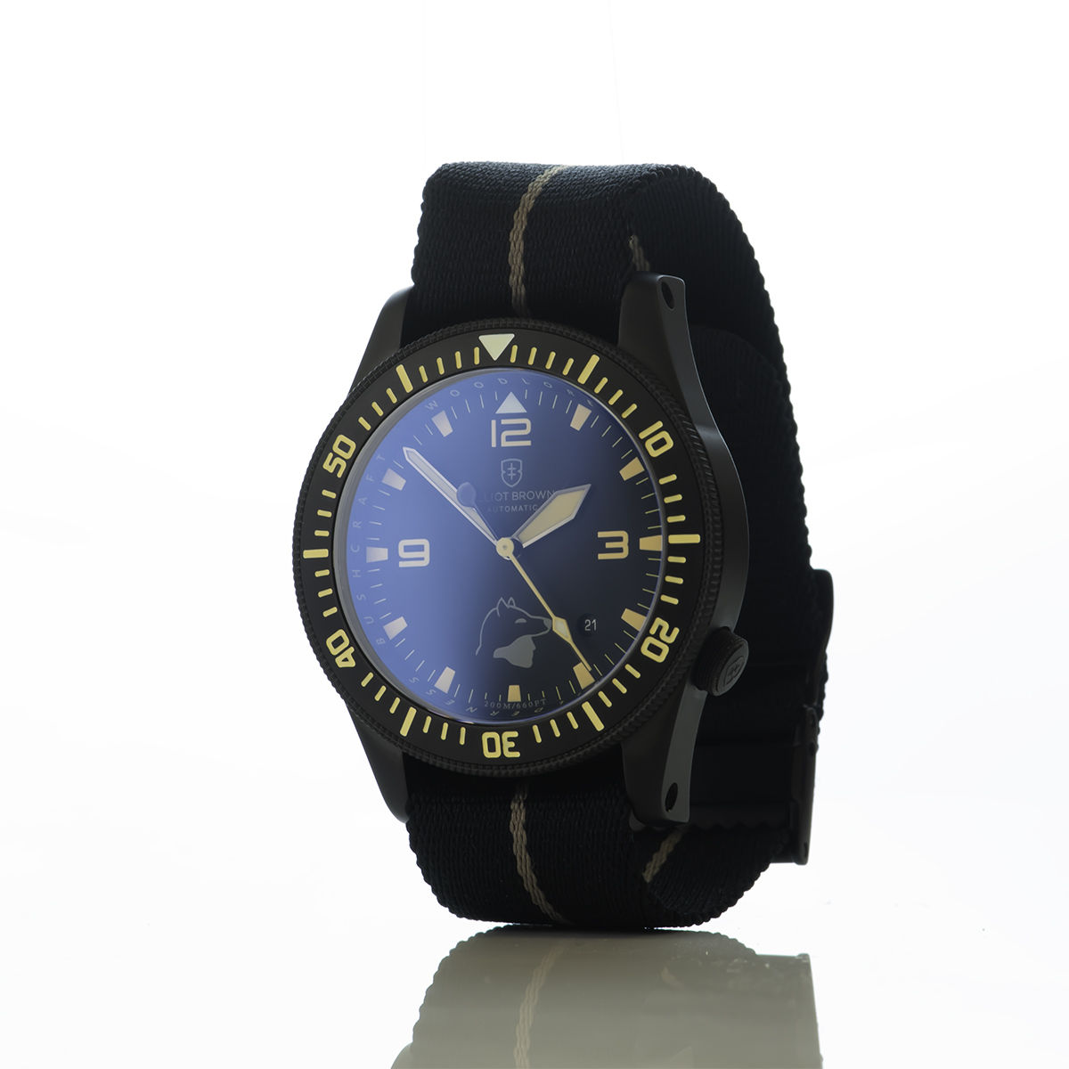 Elliot Brown Woodlore Holton Automatic Watch