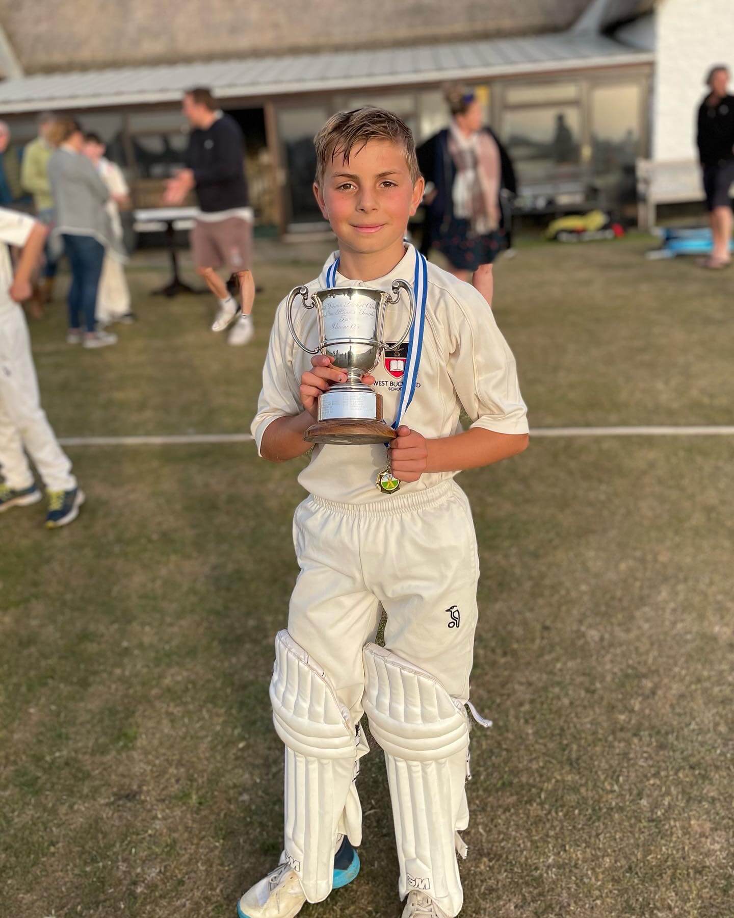 U12 cricket team win Graham Harris Cup - West Buckland School