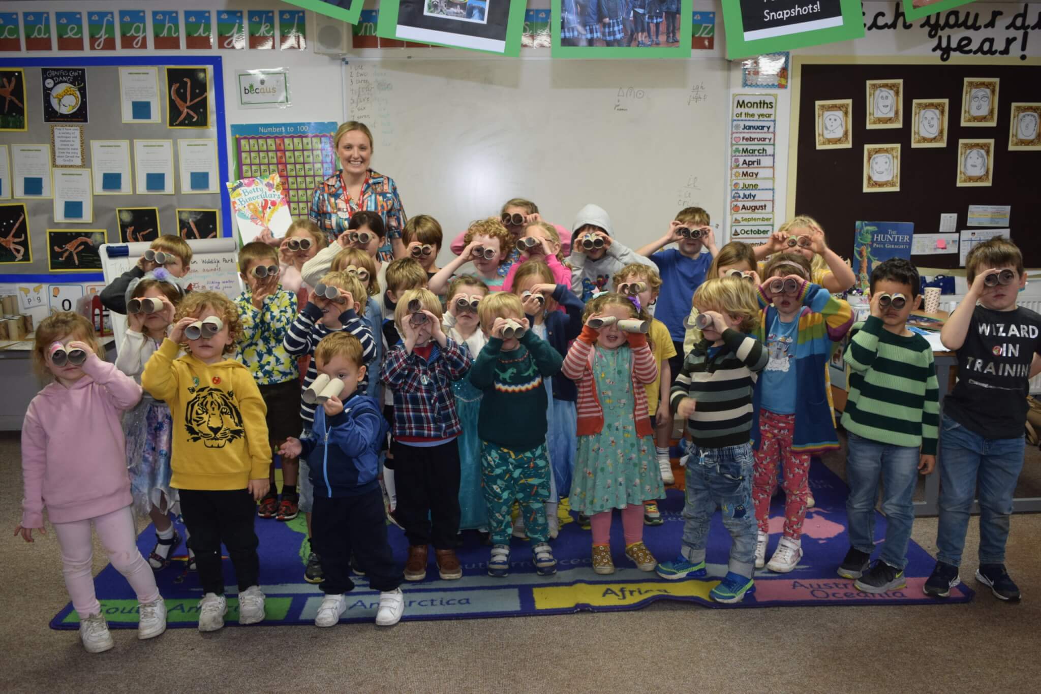 Palindromes and Betty's Binoculars in Prep Author Visit - West Buckland ...