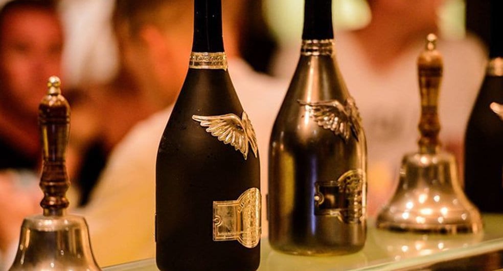 Angel Champagne Debut in Ibiza | Glass Of Bubbly