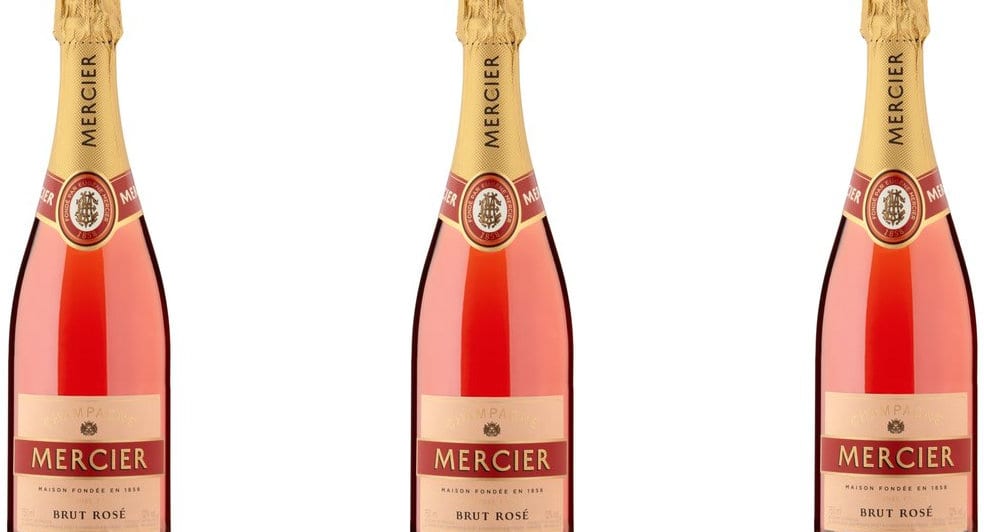 Champagne Mercier Brut Rosé | Glass Of Bubbly