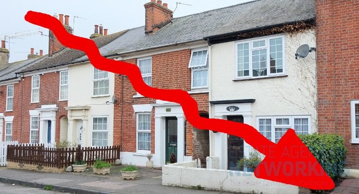 UK house price slowdown, drop, crash and more negative news forthcoming ...