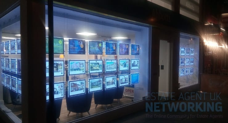 Estate Agency Window Displays | estateagentnetworking.co.uk