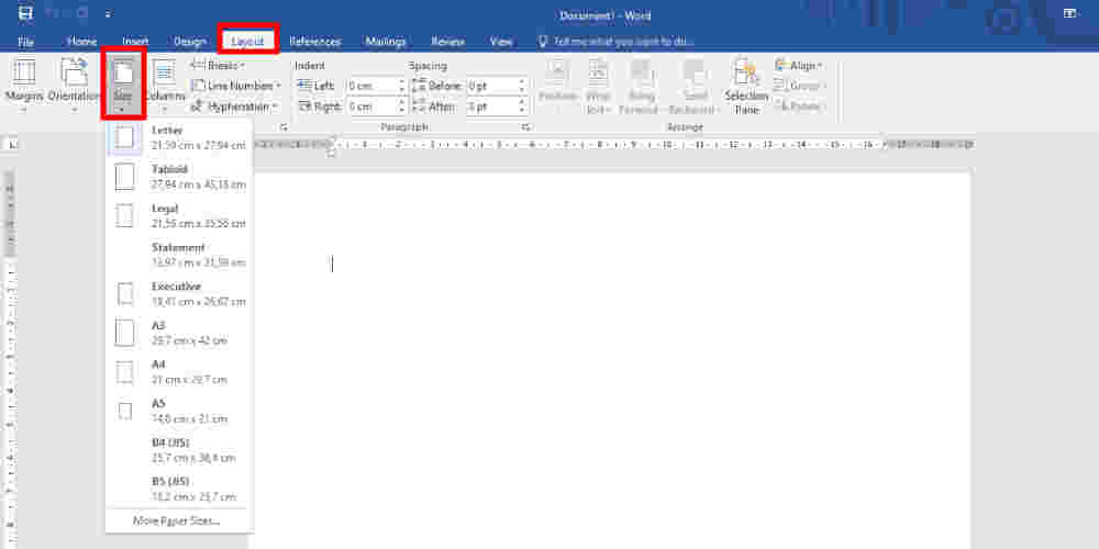 Ukuran F4 Di Word Dan Cara Mengaturnya