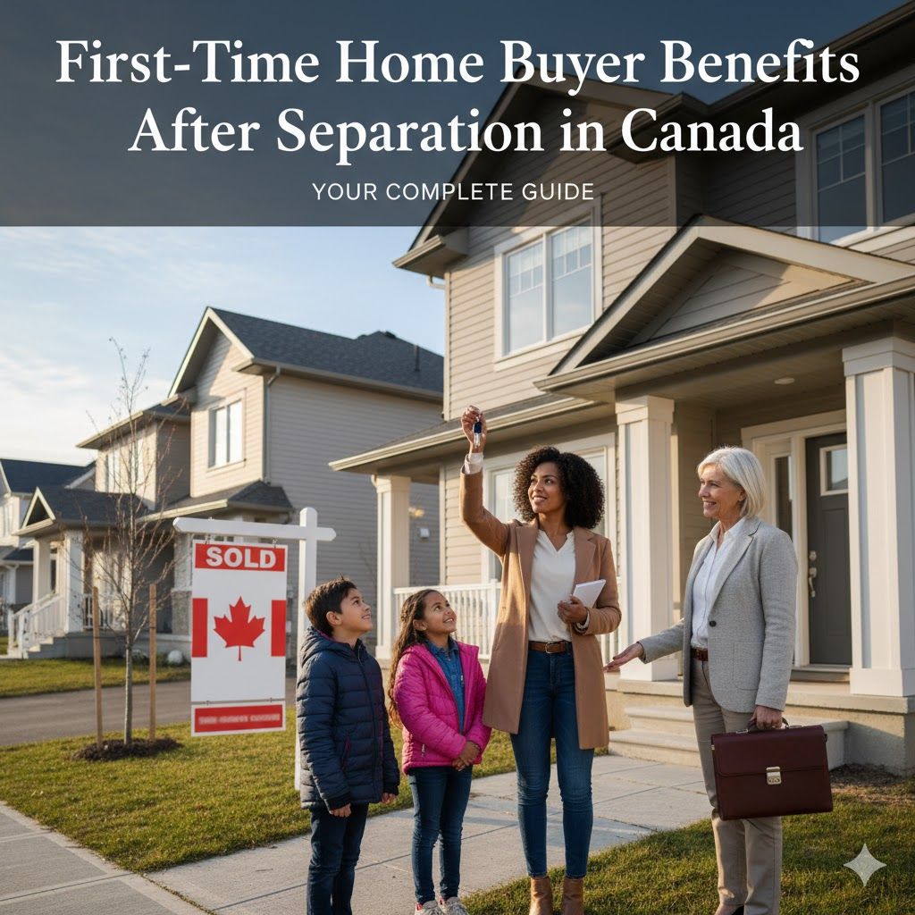 First-Time Home Buyer Benefits After Separation in Canada | Rob Lough ...