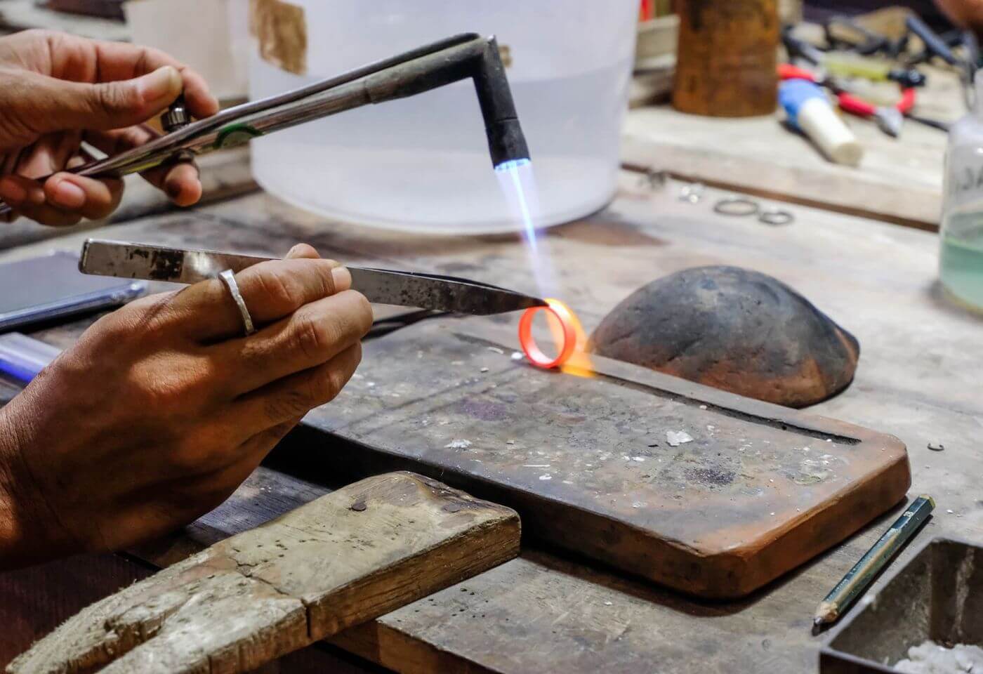 Bali Traditional Silver Jewelry Making Class & Temple Visit | Private ...