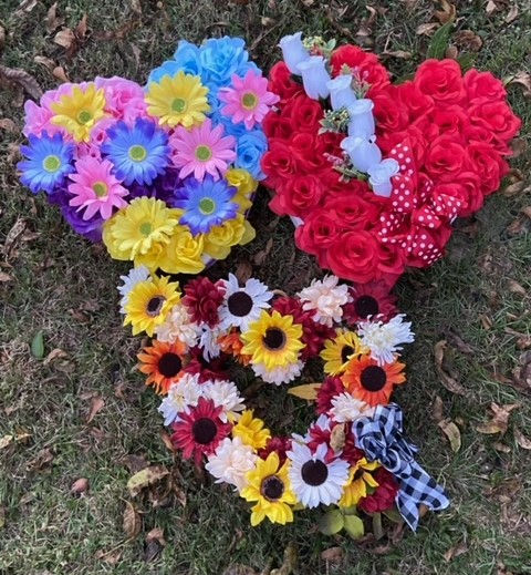 DIY Heart Arrangement