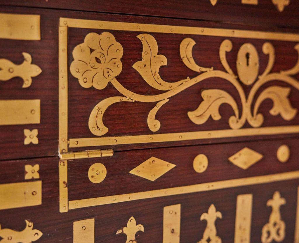 British Colonial Triple Opening Writing Box - The Past Perfect Collection