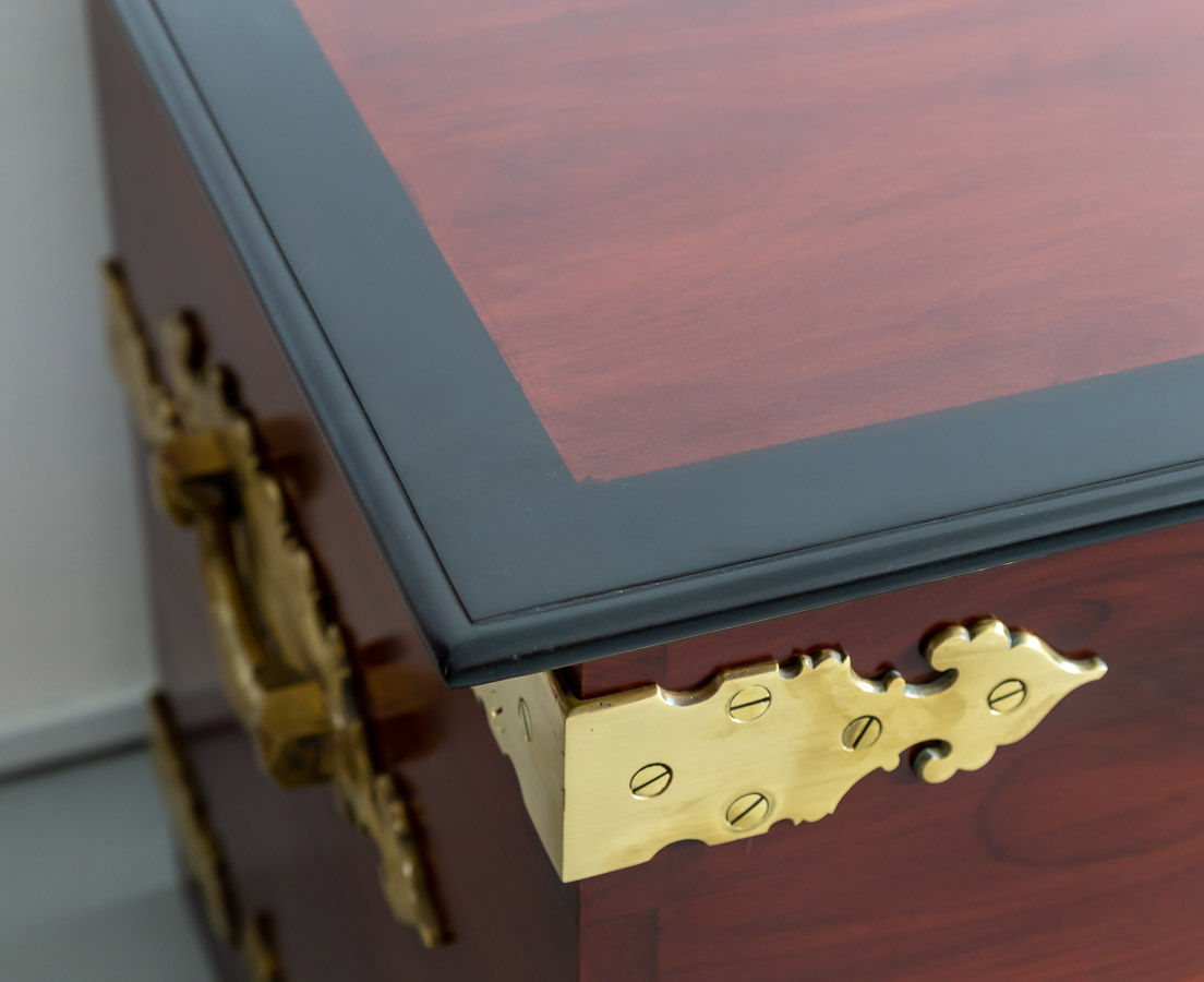 Antique Dutch Colonial Storage Chest- The Past Perfect Collection