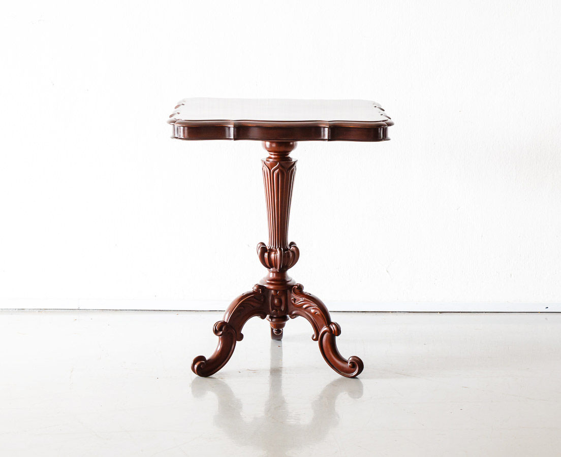 British Colonial Mahogany Occasional Table - The Past Perfect Collection
