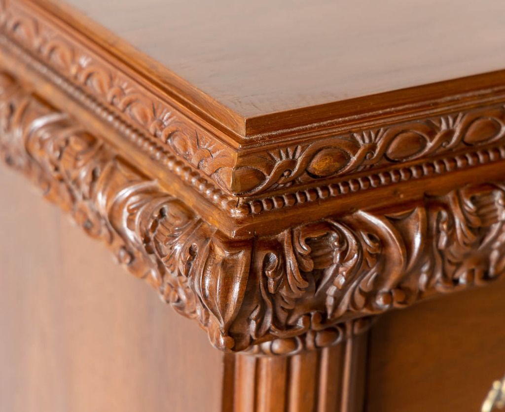 British Colonial Teakwood Sideboard - The Past Perfect Collection