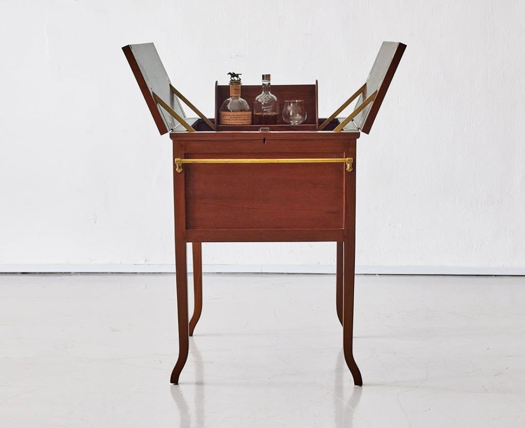 Antique British Colonial Bar Table - The Past Perfect Collection