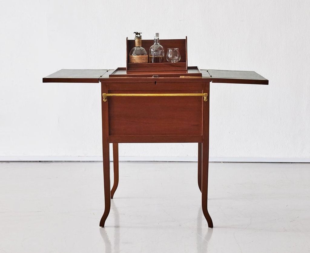 Antique British Colonial Bar Table - The Past Perfect Collection
