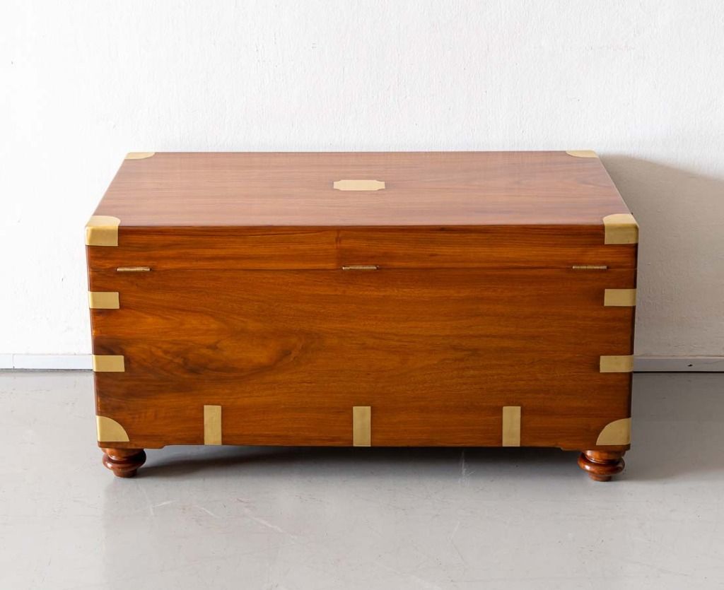 British Colonial Camphor Chest - The Past Perfect Collection
