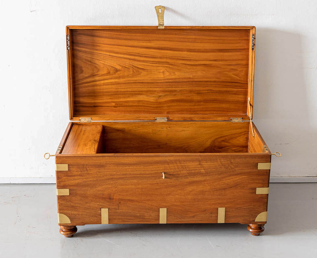British Colonial Camphor Chest - The Past Perfect Collection