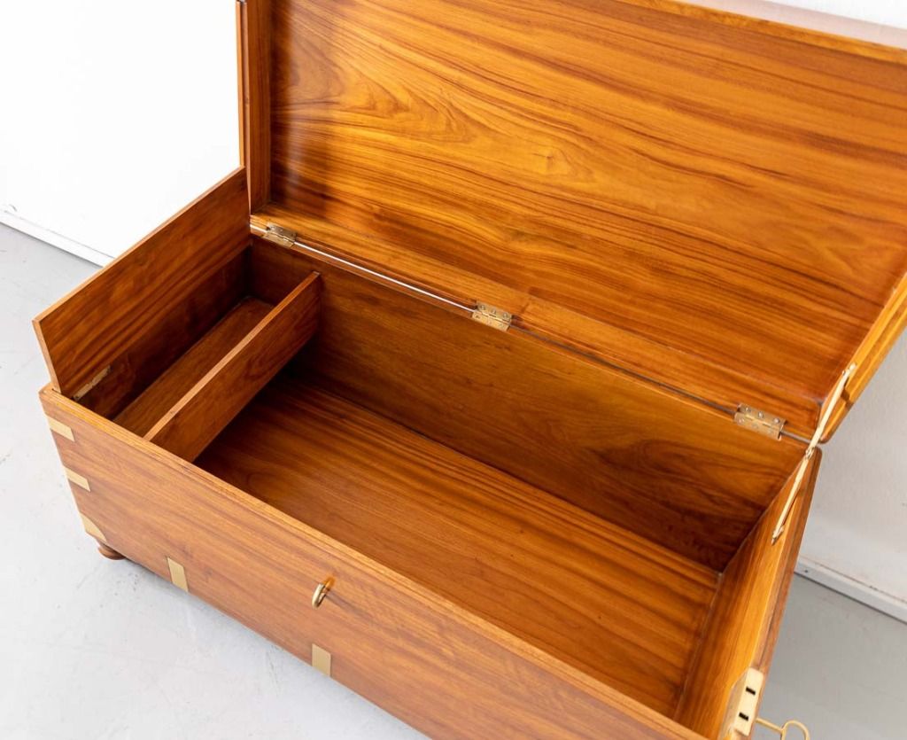 British Colonial Camphor Chest - The Past Perfect Collection