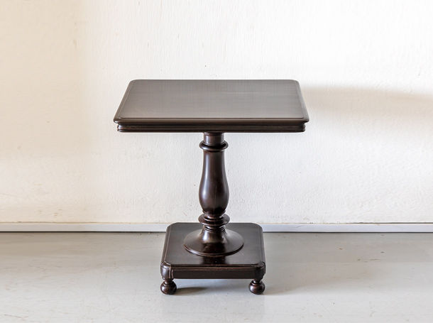 British Colonial Rosewood Rectangular Side Table - The Past Perfect ...