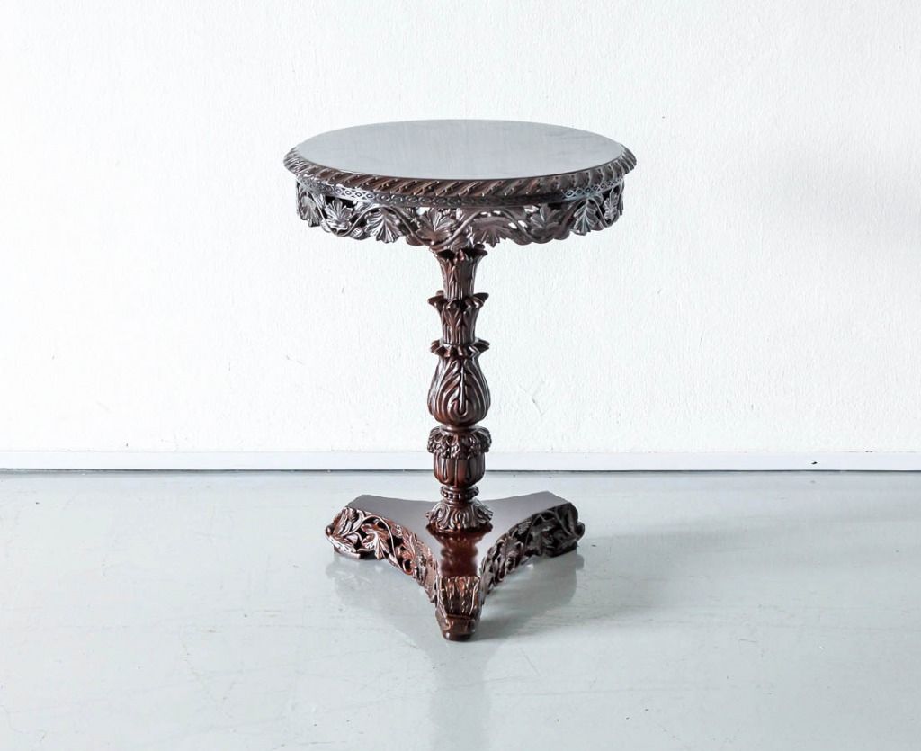 British Colonial Tilt Top Side Table - The Past Perfect Collection