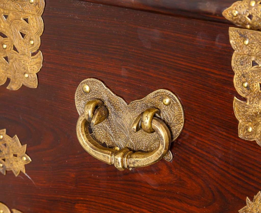 Antique Arab Chest found in Bombay - The Past Perfect Collection