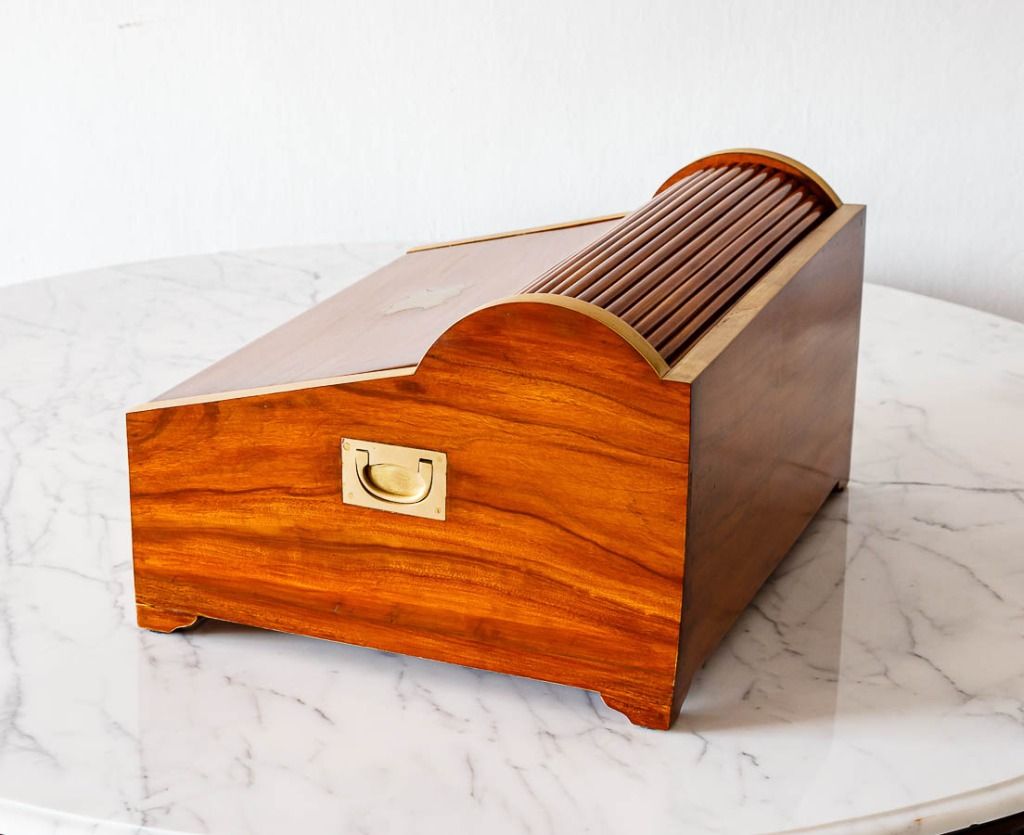 British Colonial Camphor Writing Slope Box - The Past Perfect Collection