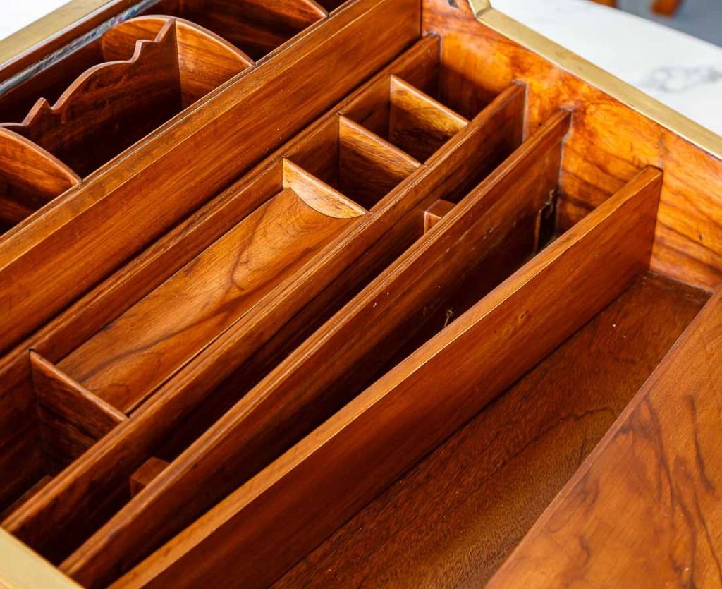 British Colonial Camphor Writing Slope Box - The Past Perfect Collection