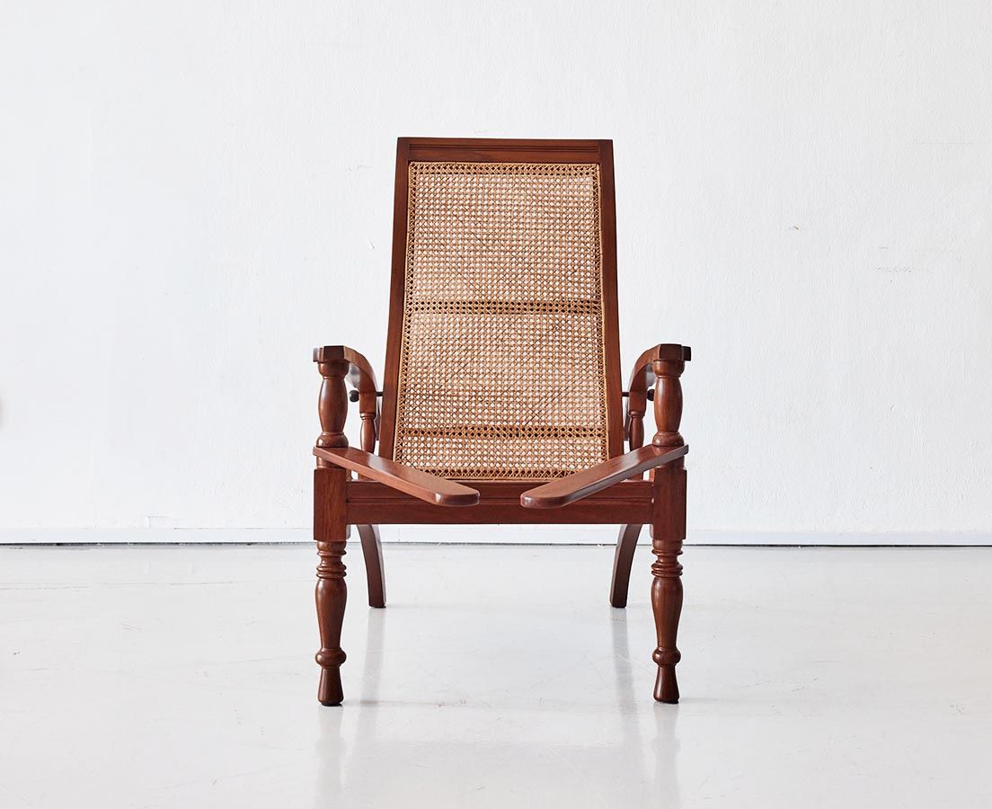 British Colonial Planter’s Chair - The Past Perfect Collection