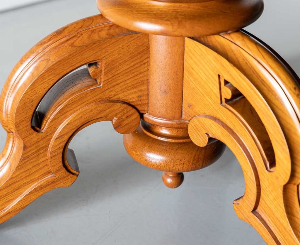 British Colonial Teakwood Circular Table - The Past Perfect Collection
