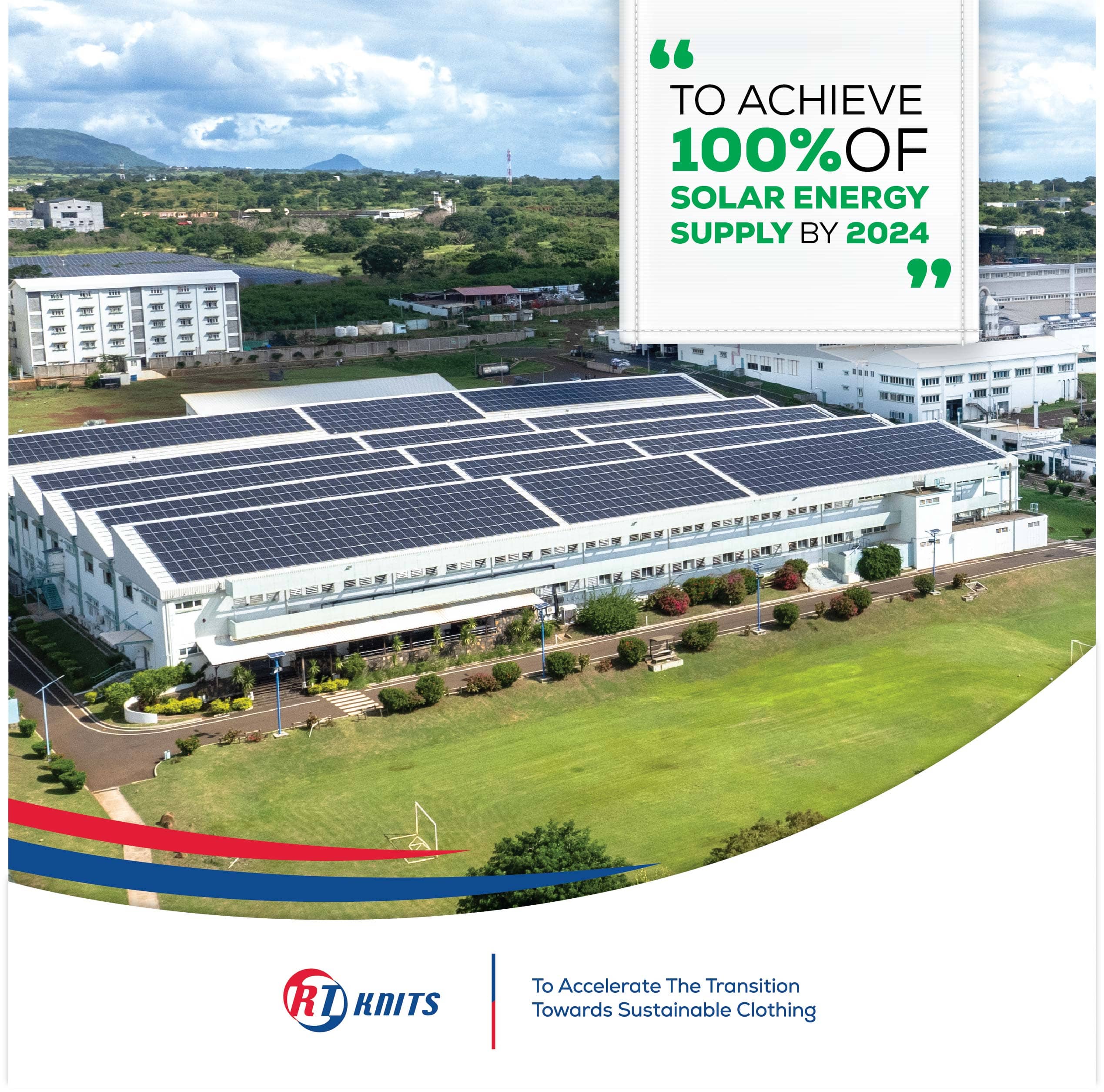 Solar PV Farm: RT Knits will produce 100% of its electricity needs by ...