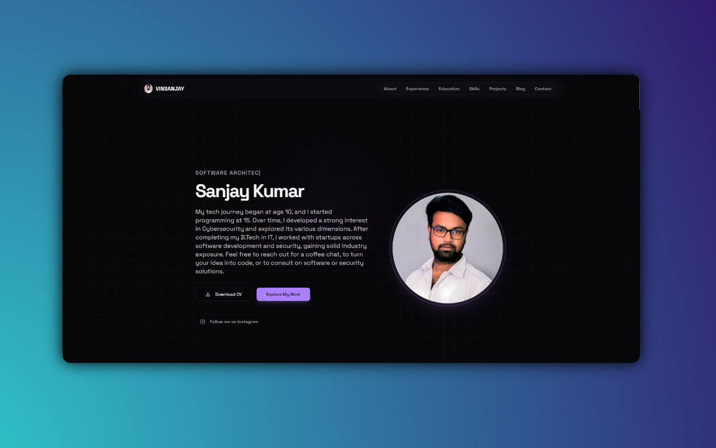 Sanjay Kumar - Full-Stack Developer & Security Expert