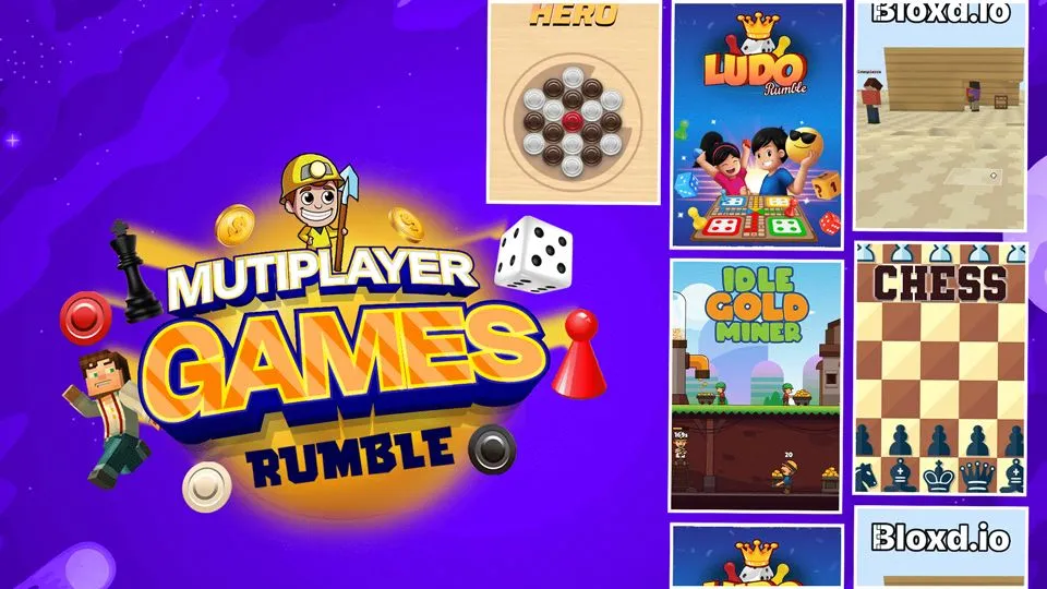 Play Free Online Multiplayer Games on Rumble Gaming App!