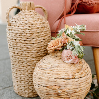 Wicker Urn - Borrowed Charm