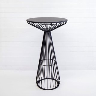 Black Wire Cocktail Table - Collected & Co. : Collected & Co.