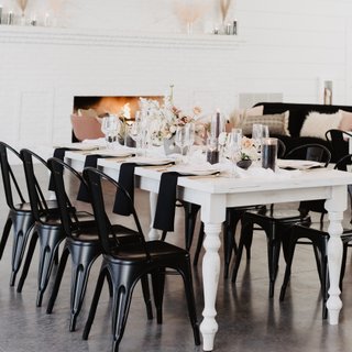 Jo Whitewashed Farm Table - Collected & Co. : Collected & Co.