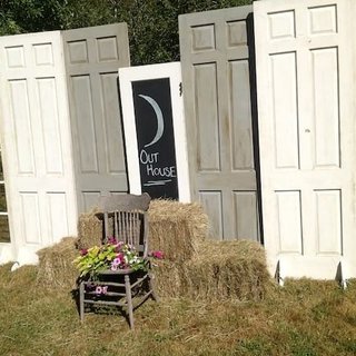 *Door - Hampton Window 12 Pane - Danner and Soli Event Rental