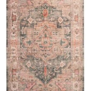 Blush & Green Persian Rug | Showit Blog