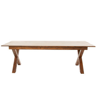 Farmhouse Table - X-base - rentals